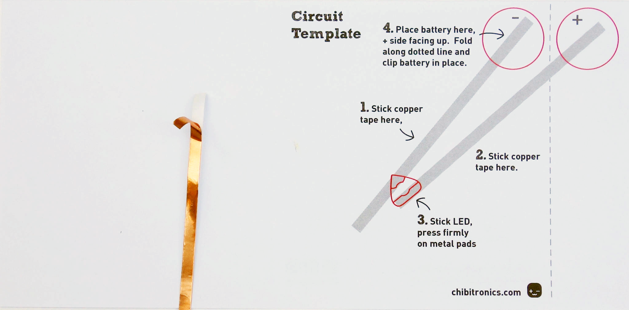 Your First Paper Circuit - Chibitronics