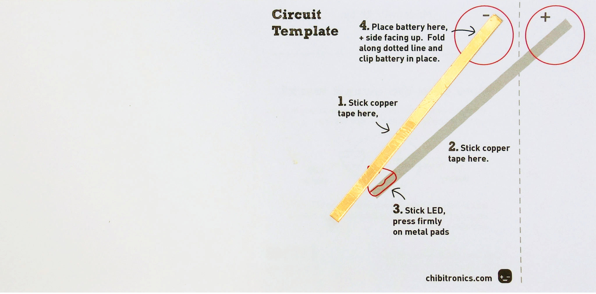 Your First Paper Circuit - Chibitronics