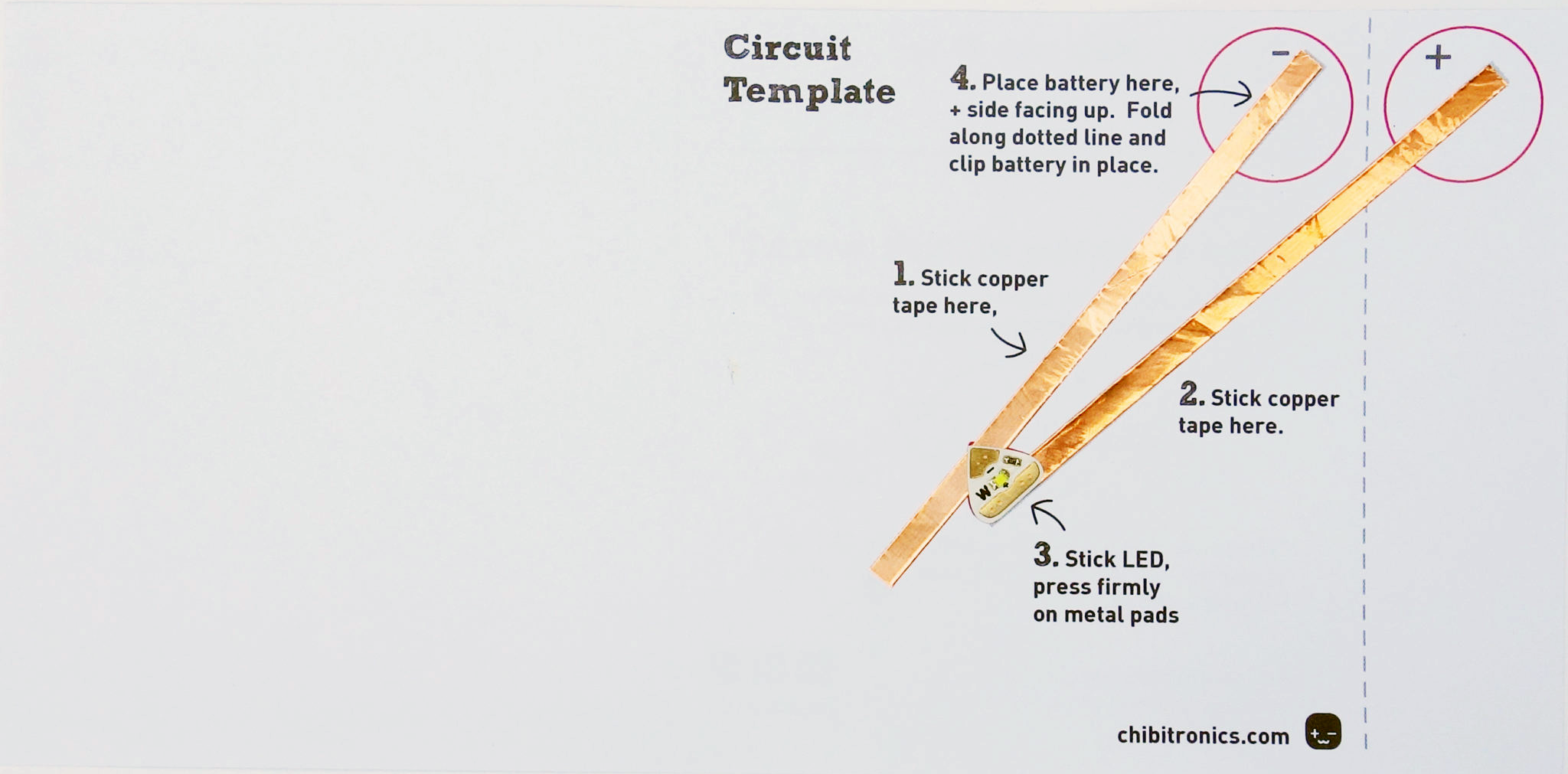 Your First Paper Circuit - Chibitronics