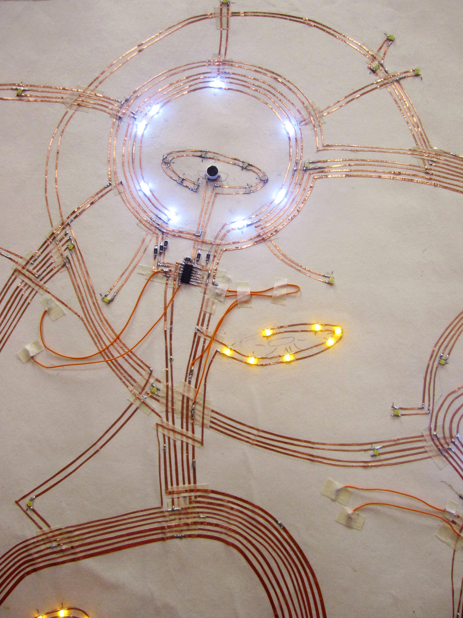 Dandelion Painting | Chibitronics