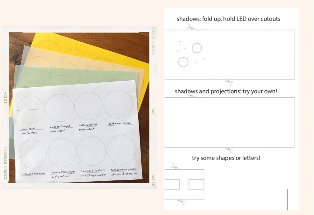 Shadows, Silhouettes, & Layers Tutorial | Chibitronics