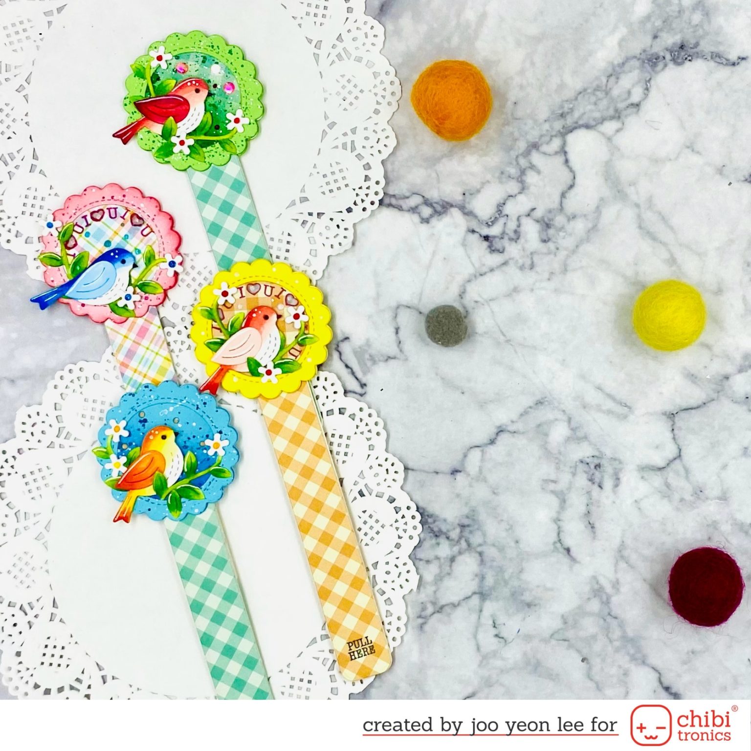 Light-up Bookmark | Chibitronics