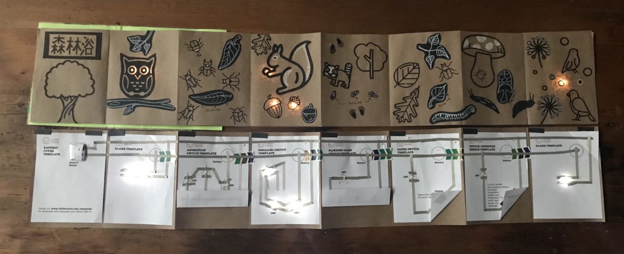 Chibitronics paper circuit Accordion Book Kit
