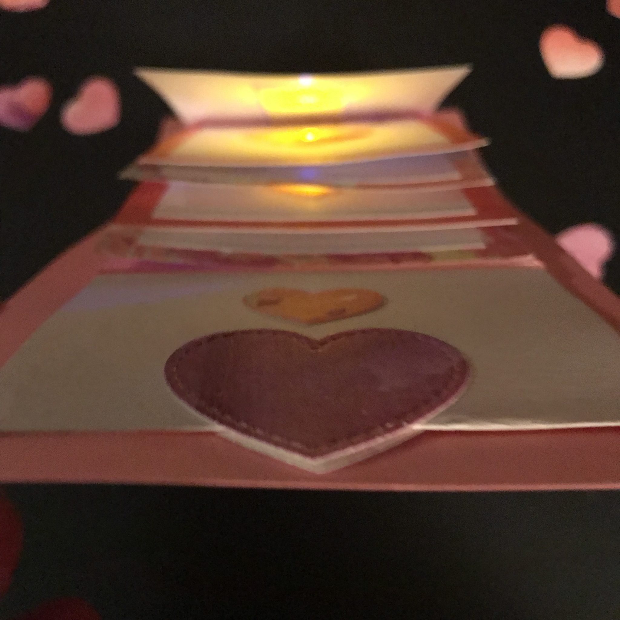Light Up Waterfall Card: Pull Tab Slider | Chibitronics