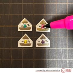 How to make light up slider pop up card. | Chibitronics