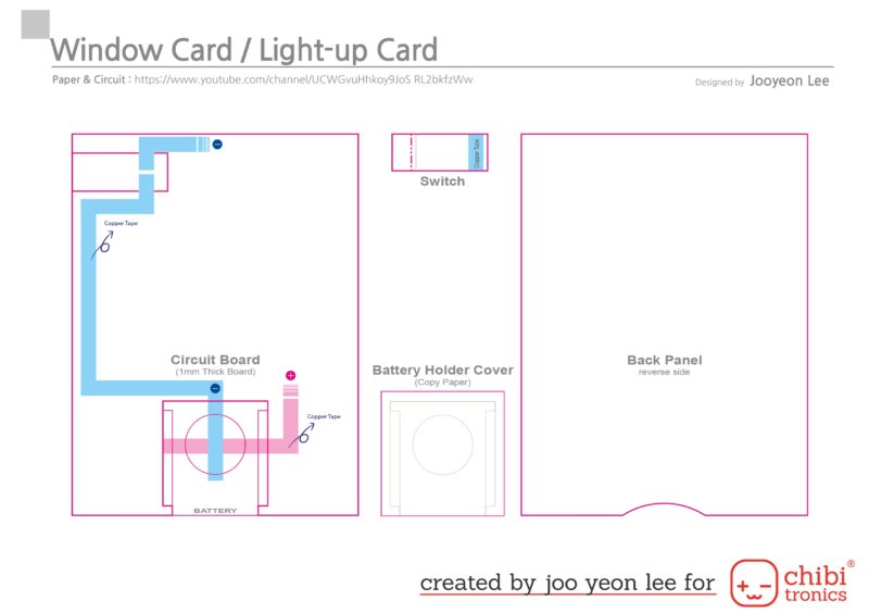 Light Up Window Card | Chibitronics