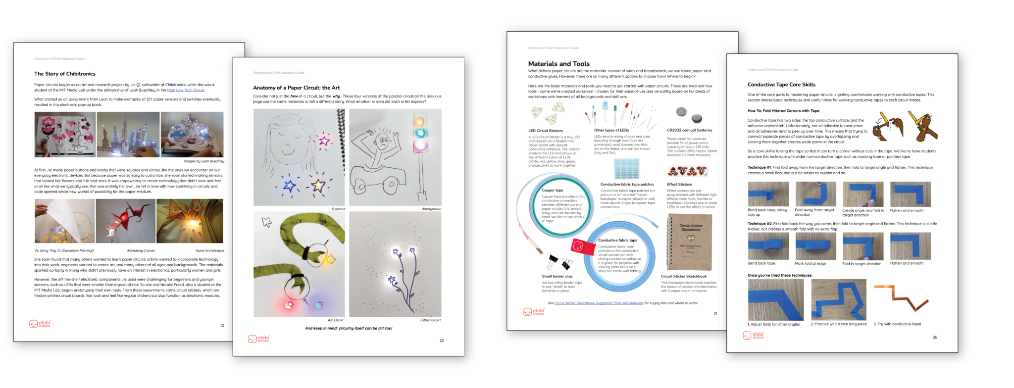 Chibitronics Paper Circuits STEAM Educator’s Guide