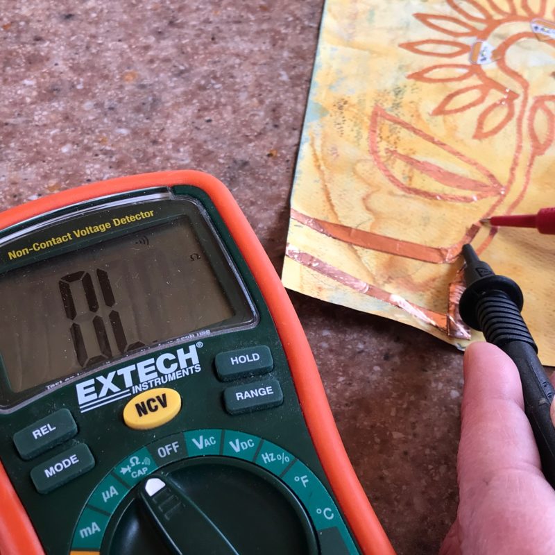 Testing Continuity With A Multimeter Chibitronics