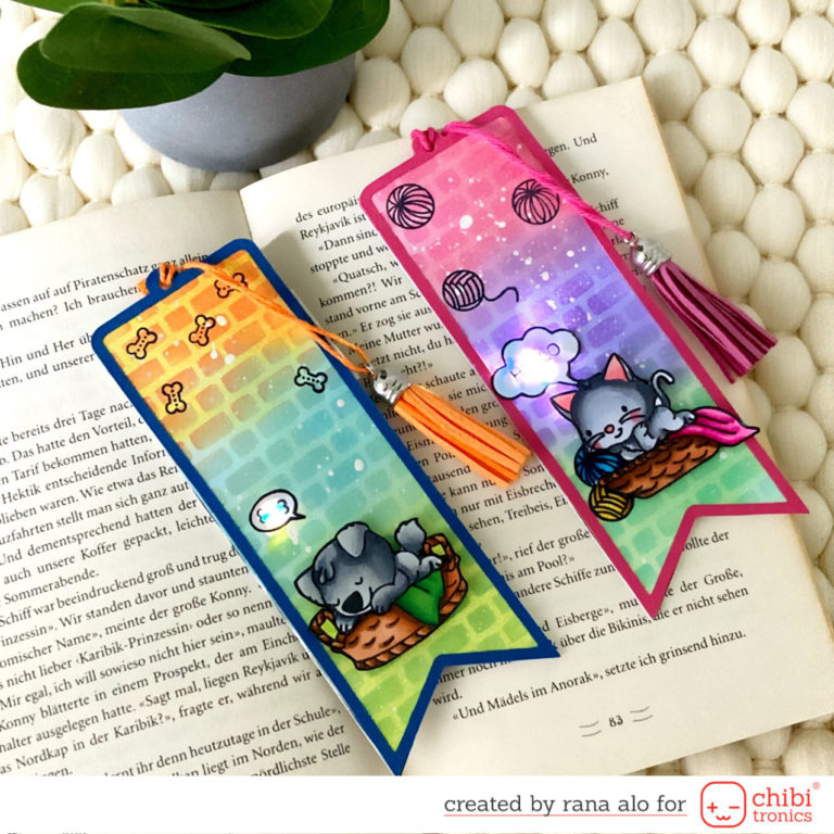 Light up Bookmarks | Chibitronics