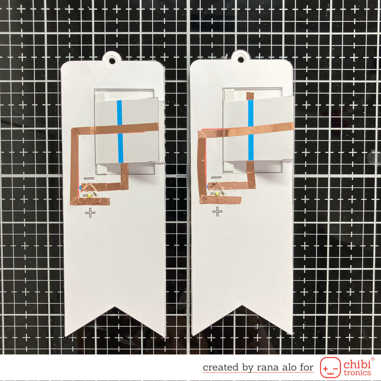 Light up Bookmarks | Chibitronics