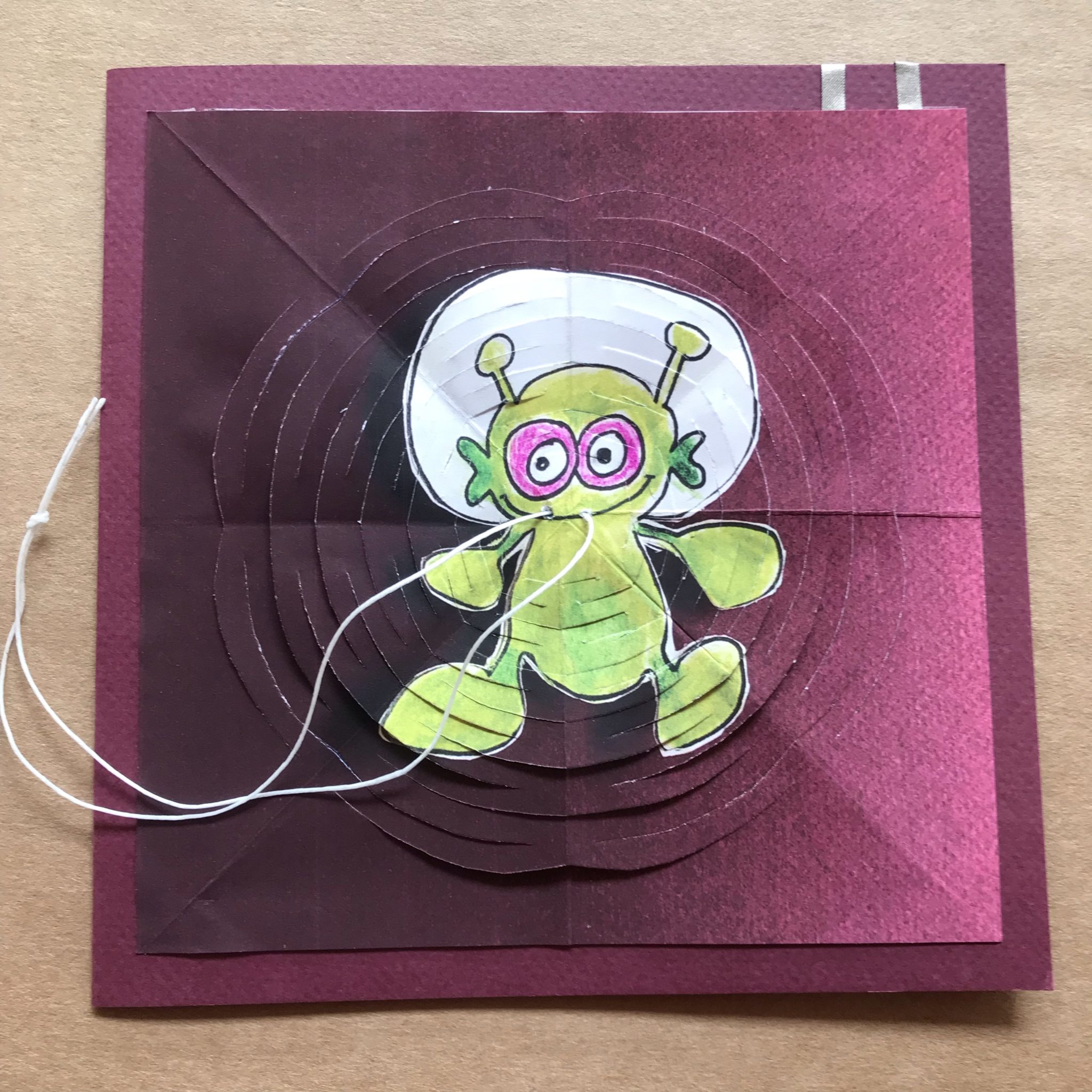 Reed Switches (Normally Closed): Electrified Cobweb Card | Chibitronics