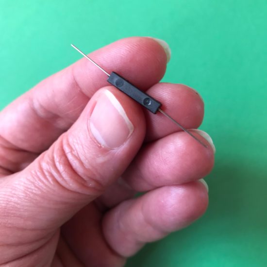 Reed Switches (Normally Closed): Electrified Cobweb Card | Chibitronics