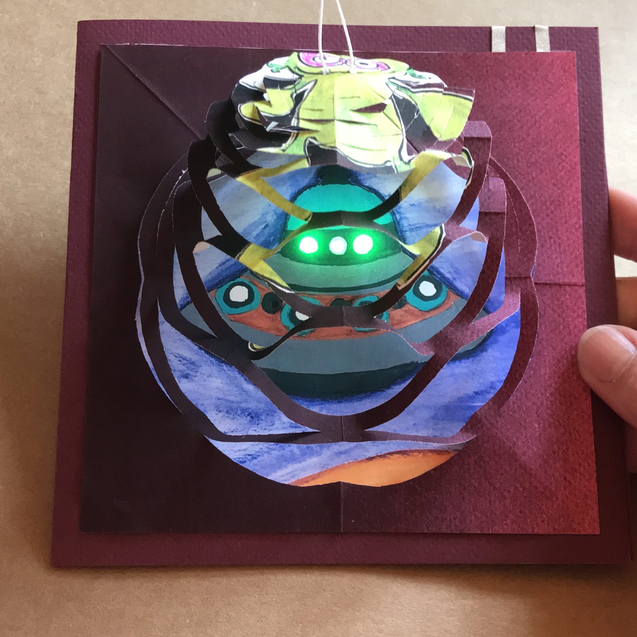 Reed Switches (Normally Closed): Electrified Cobweb Card | Chibitronics