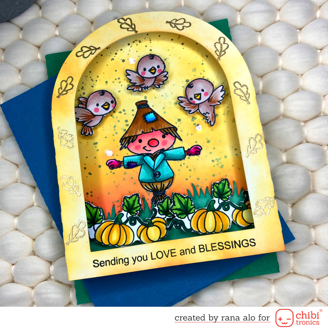 Light up fall cards with Chibitronics and Magengo designs | Chibitronics