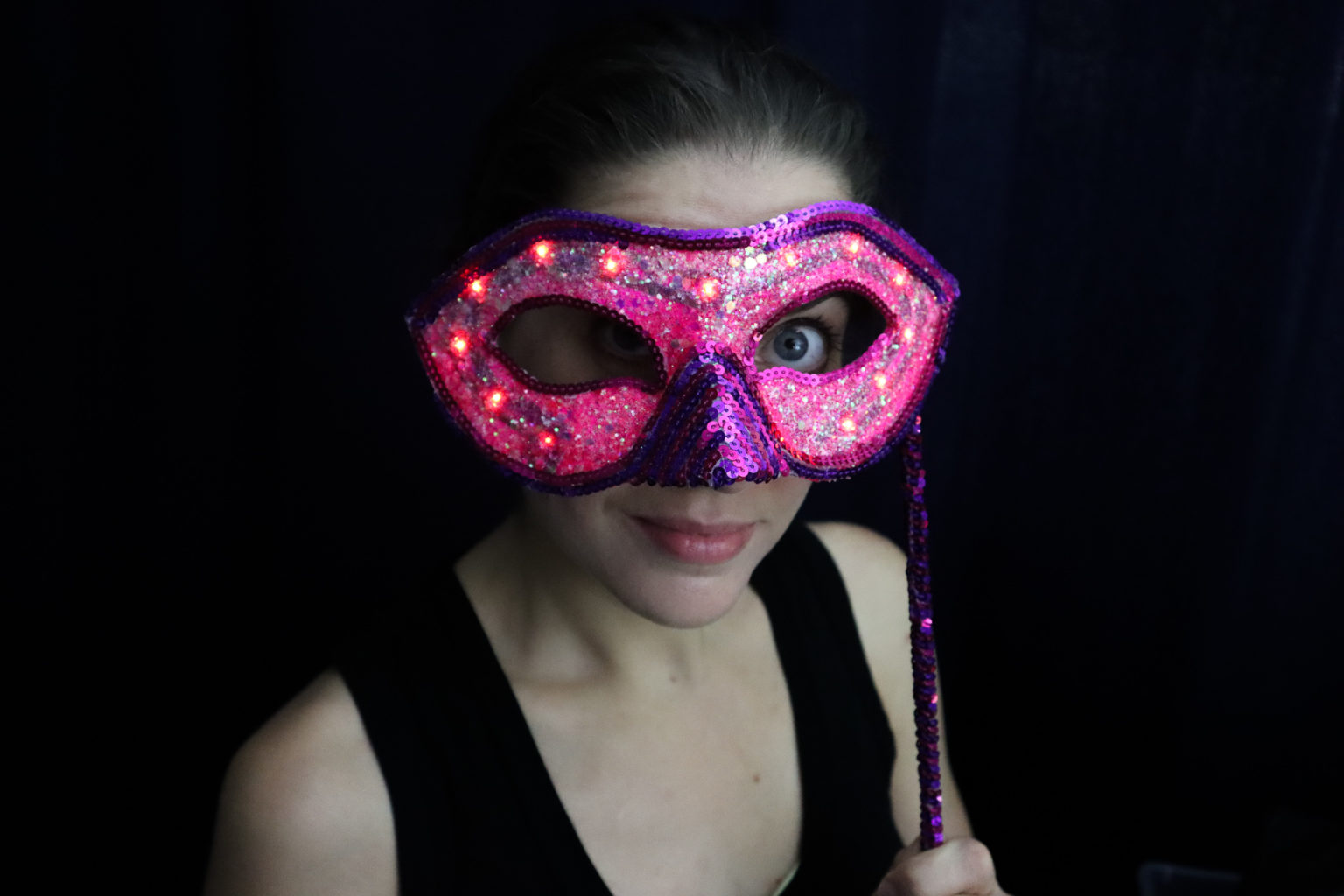 DIY Light-Up Masquerade Mask | Chibitronics