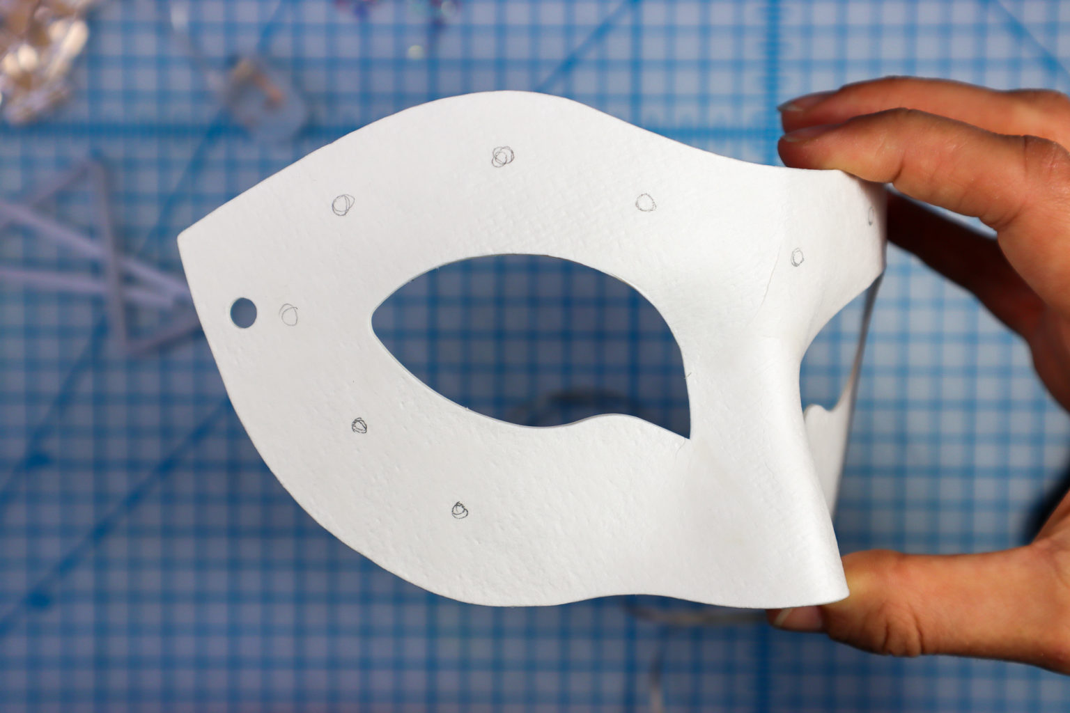 DIY Light-Up Masquerade Mask | Chibitronics