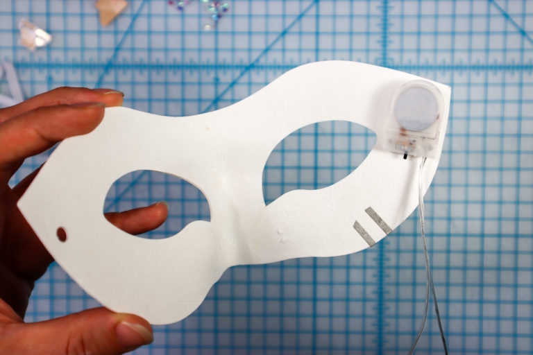 DIY Light-Up Masquerade Mask | Chibitronics
