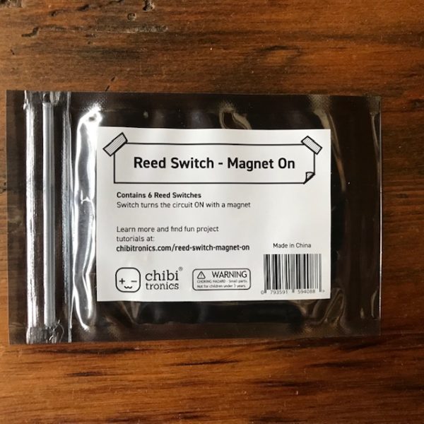Reed Switches (Magnet On): DIY Wand | Chibitronics