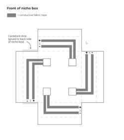 How to Make a Light Up Nicho (Shadow Box) | Chibitronics