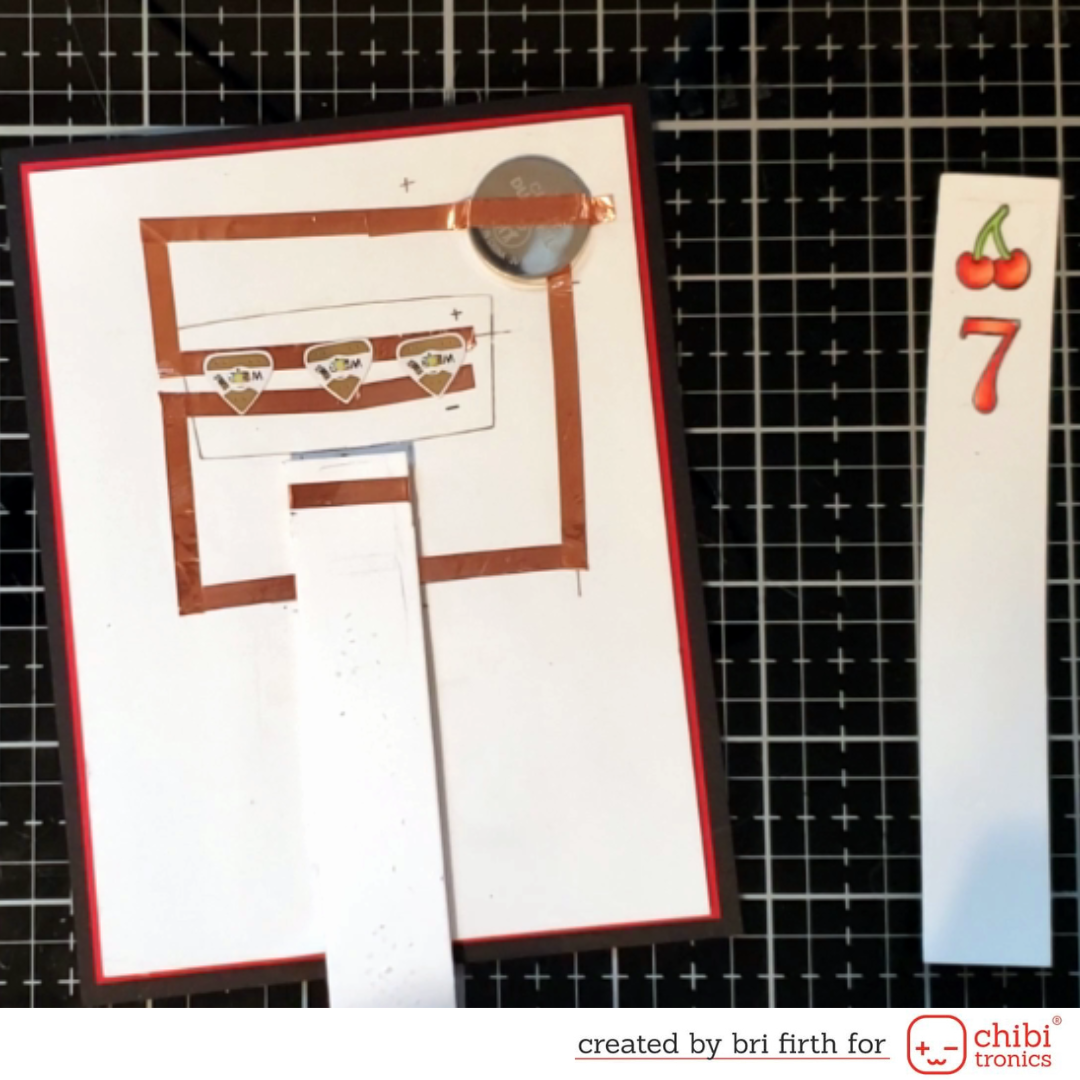 Lucky Pull Tab Light Up Card | Chibitronics
