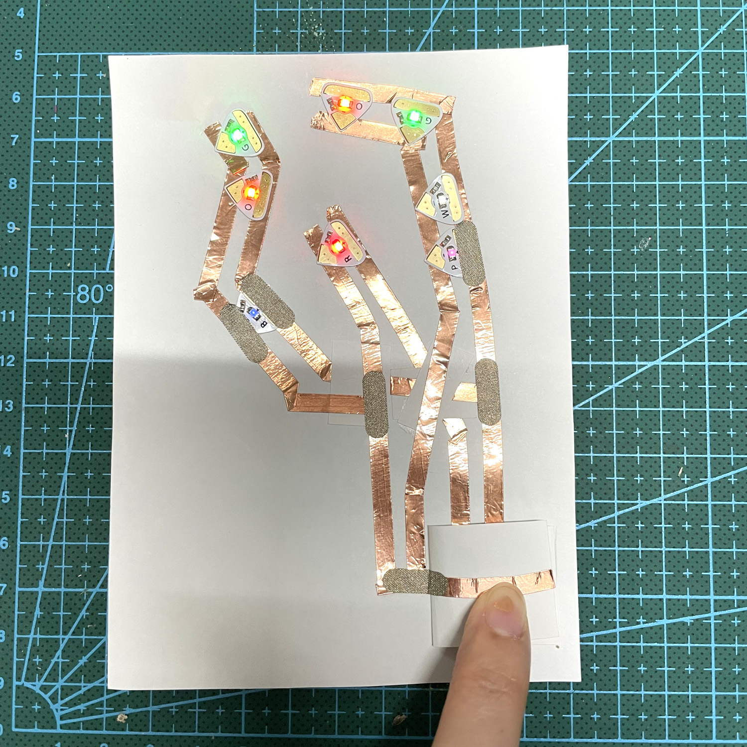 Firework Light Up Card | Chibitronics