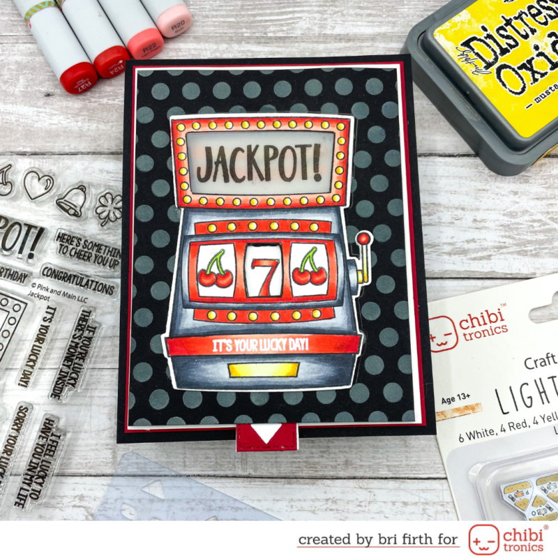 Lucky Pull Tab Light Up Card | Chibitronics