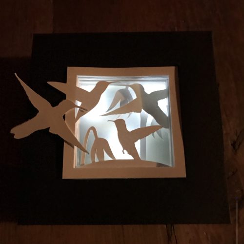 Reed Switch Shadow Box | Chibitronics