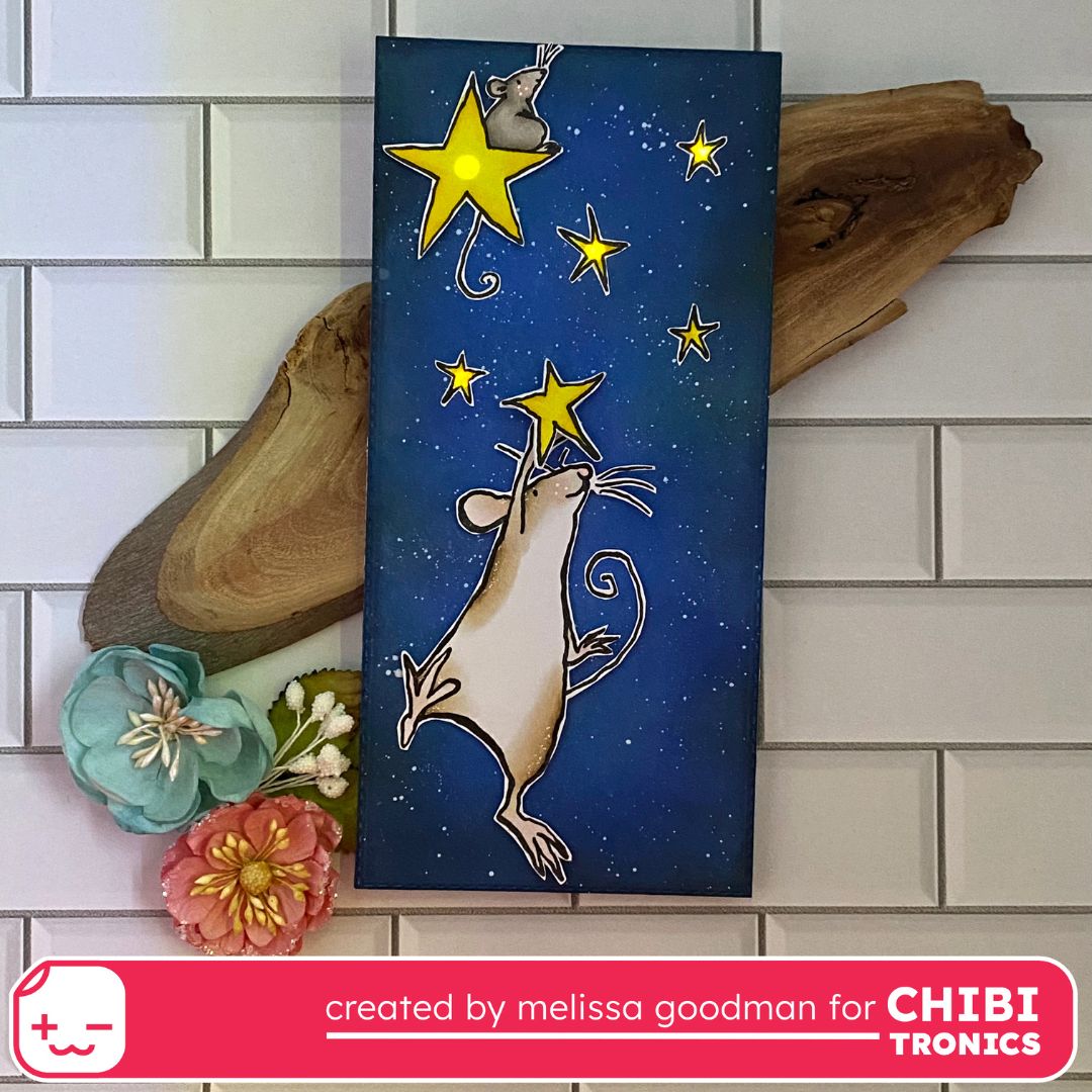 Light up stars using Chibitronics LED Stickers and a Reed Switch ...