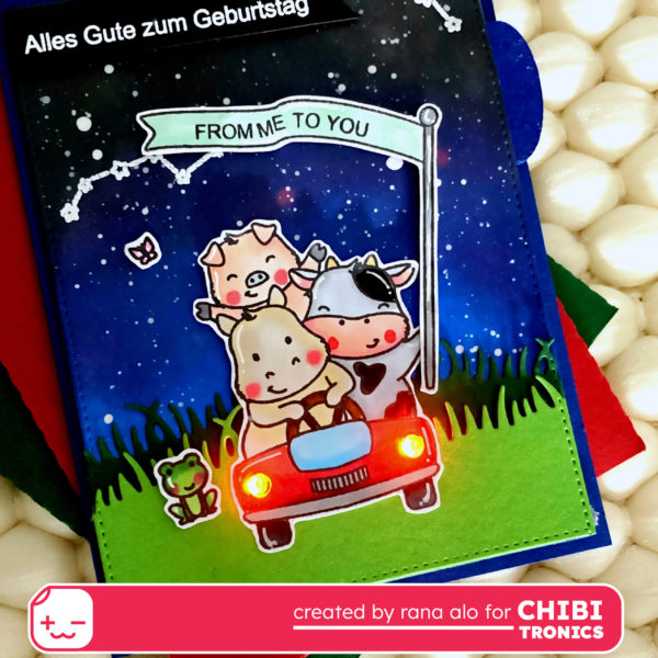 Chibitronics light card with Magengo Designs | Chibitronics