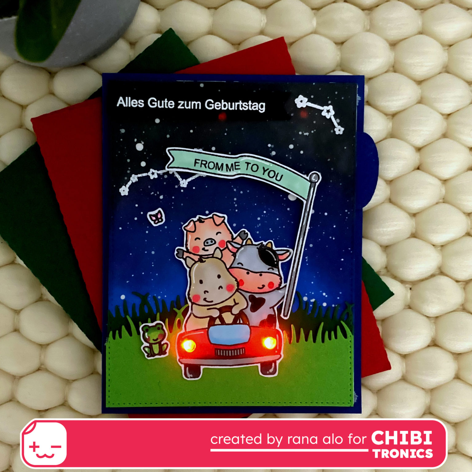 Chibitronics light card with Magengo Designs | Chibitronics