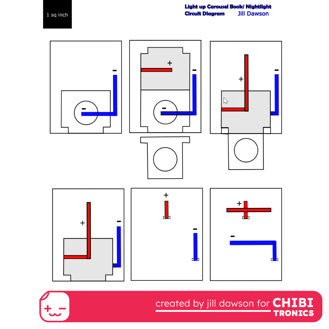 Brighten the Night with a Bookish Light using Chibitronics LED Stickers ...