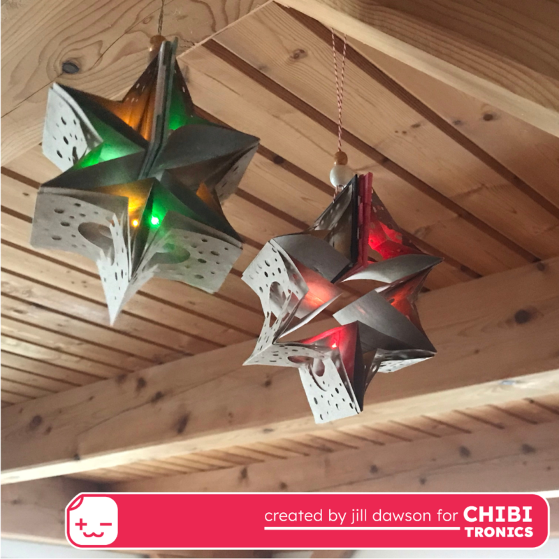 Brighten the Night with a Bookish Light using Chibitronics LED Stickers | Chibitronics