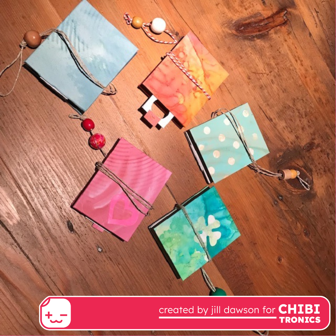 Brighten the Night with a Bookish Light using Chibitronics LED Stickers ...