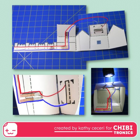 Make a Solar-Powered Model House with Chibitronics Circuit LED Stickers ...