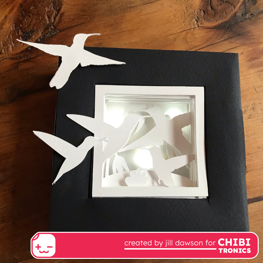 Create an Interactive Shadow Box with Chibitronics Reed Switches ...