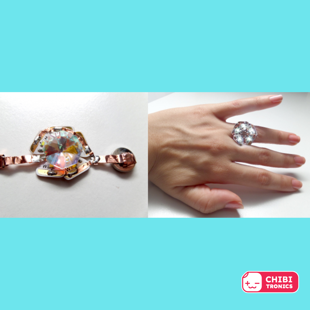 6 Uses for Bare Circuit Sticker LEDs | Chibitronics