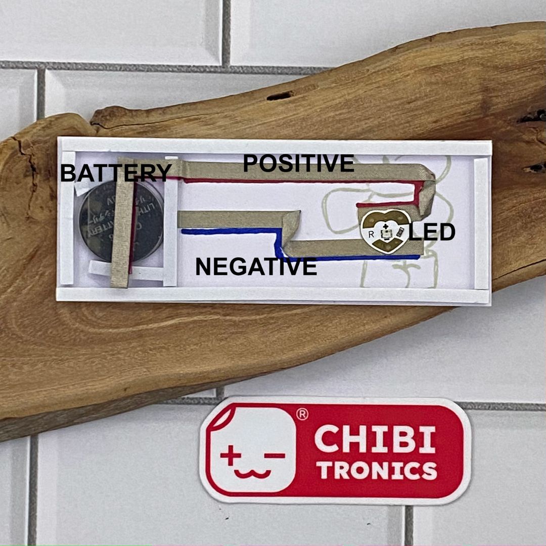 Light up card with Animated LED Stickers and Tracey Hey Stamps ...