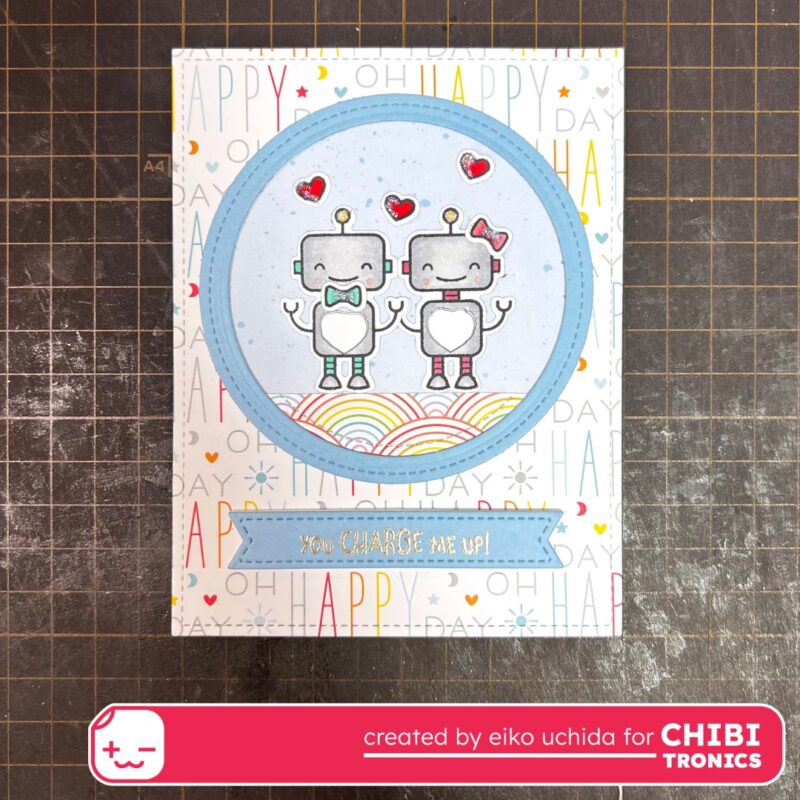 How to make light up robot shaker card with animating LED. | Chibitronics