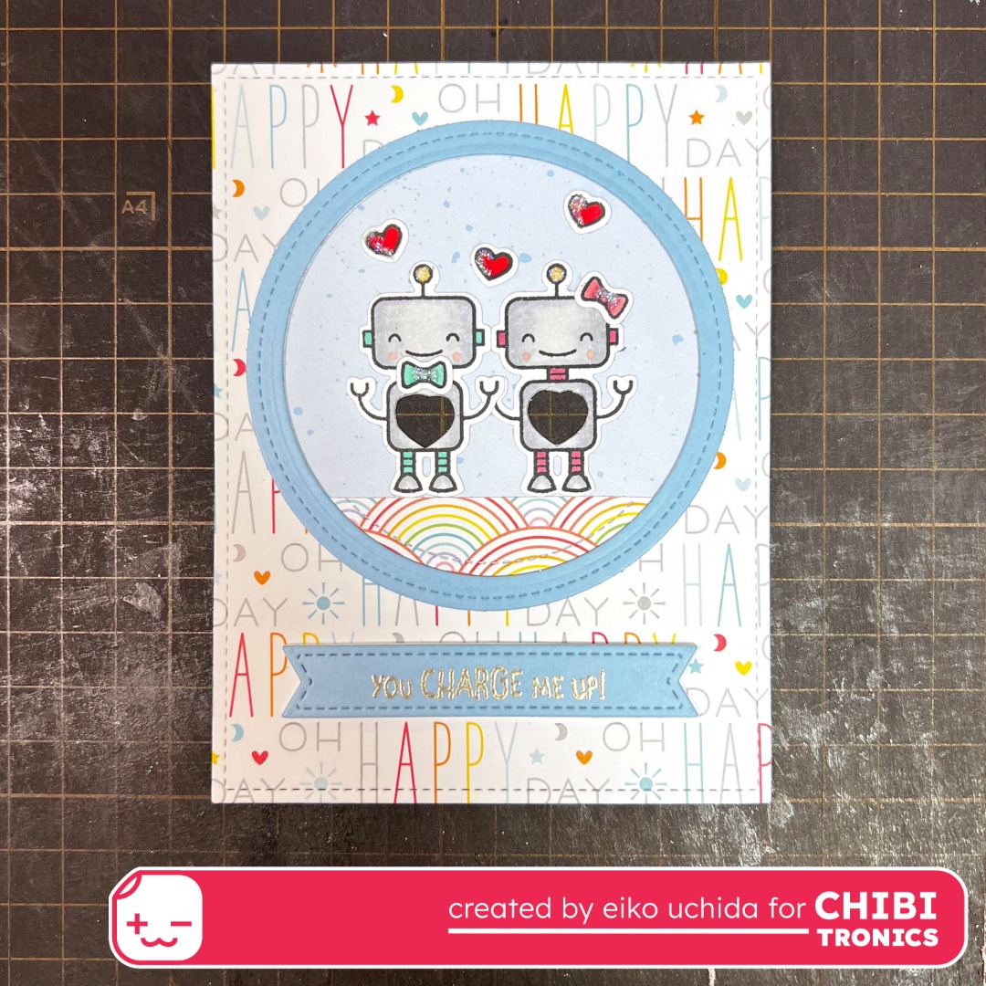 How to make light up robot shaker card with animating LED. | Chibitronics