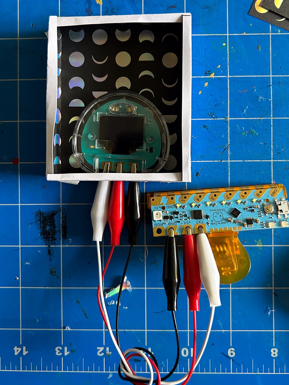 Adding an Animated Touch to your Paper Circuit Nicho: Bringing Poetry ...