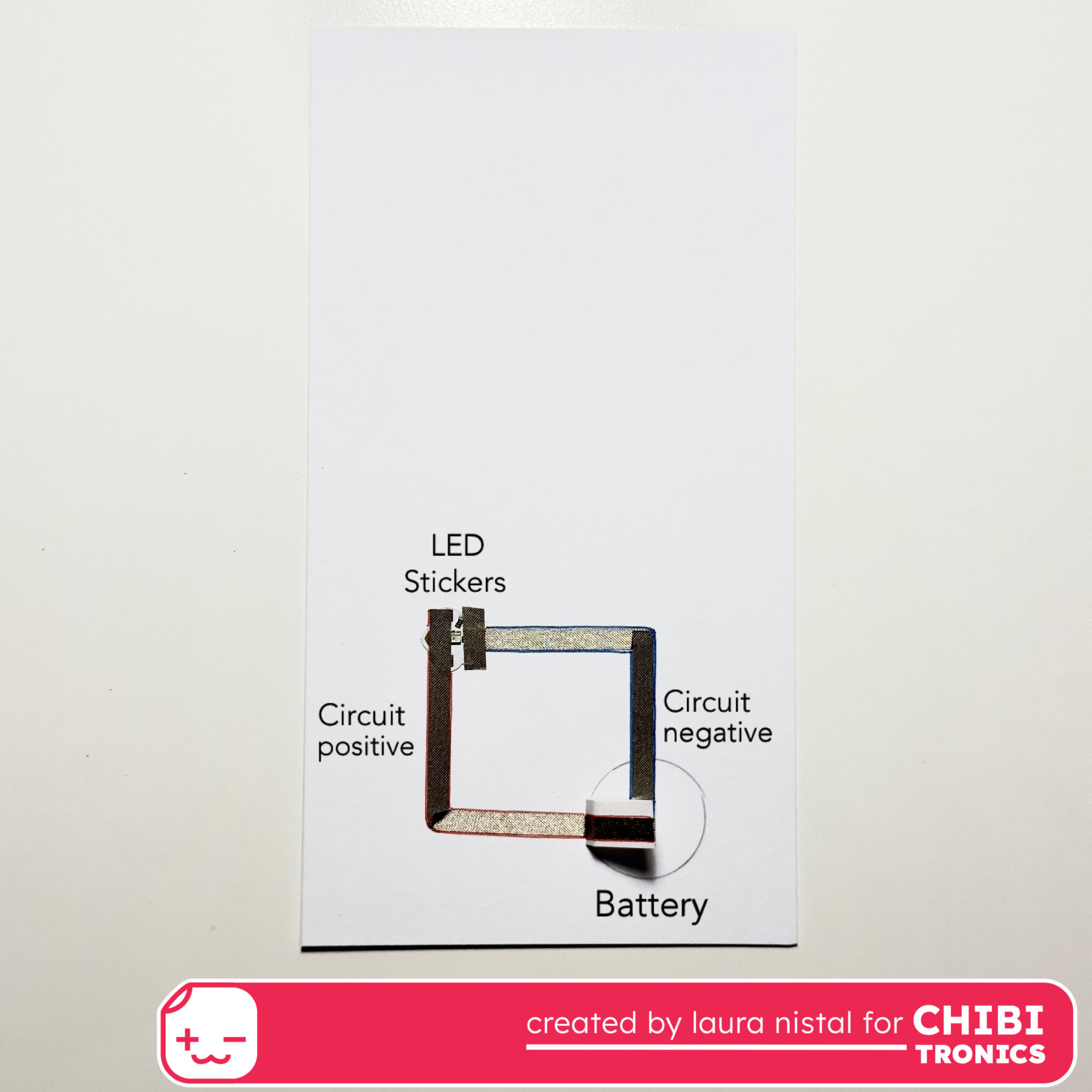 Make a wish with Chibitronics LED Stickers | Chibitronics