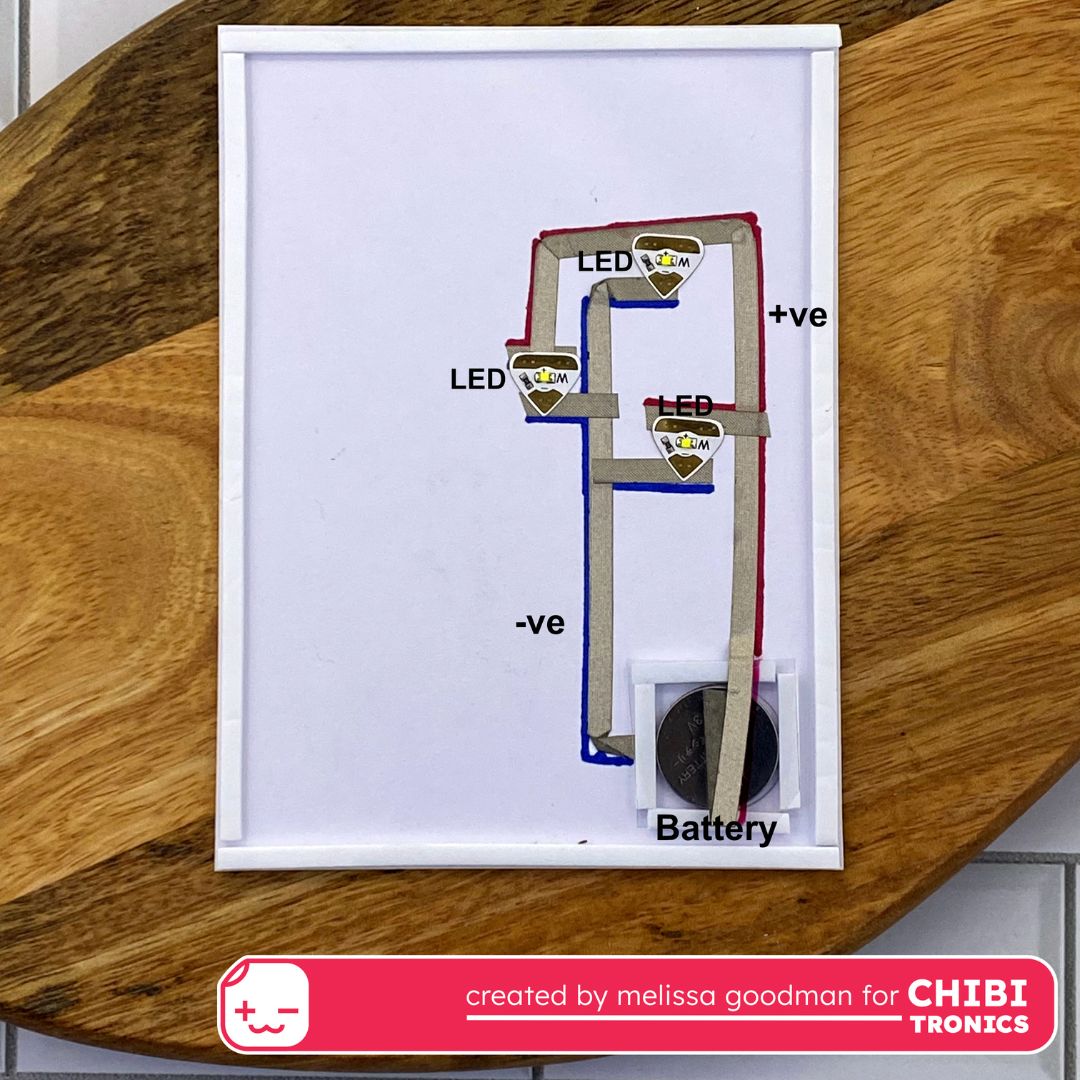 Light up card with white LED Stickers and Mama Elephant Stamps ...