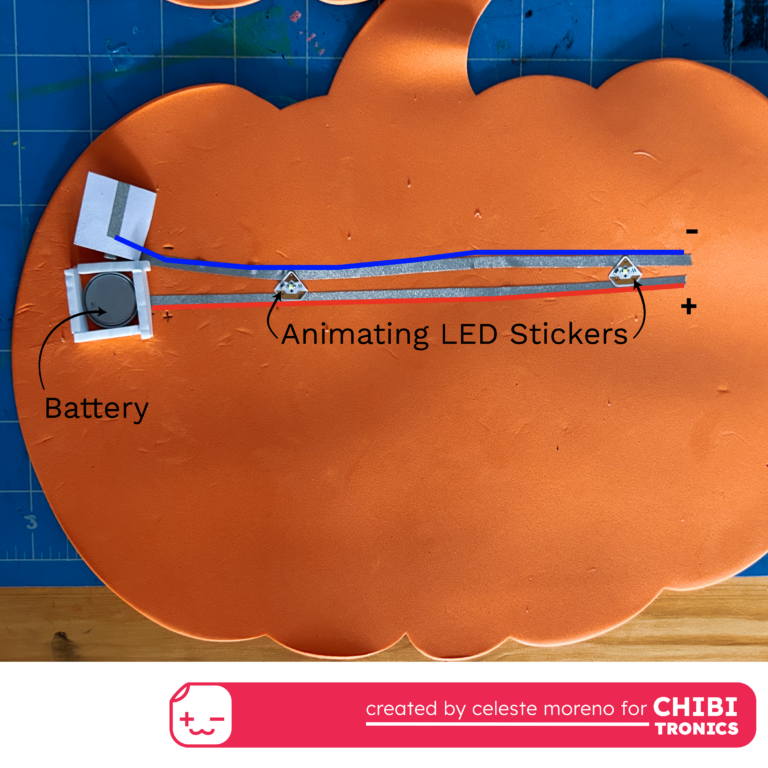 Bright Halloween Ideas: Using Chibitronics LED Stickers to Create ...