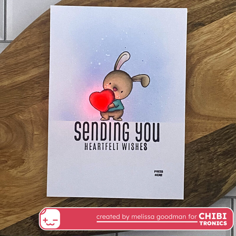 White/Red Fade Animating LEDs | Chibitronics