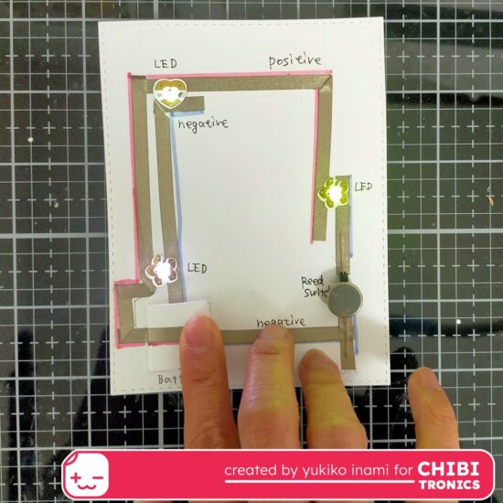 Rainbow Fade Animating LEDs | Chibitronics