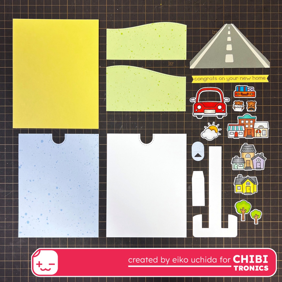 How to make light up new home card with animating LED. | Chibitronics