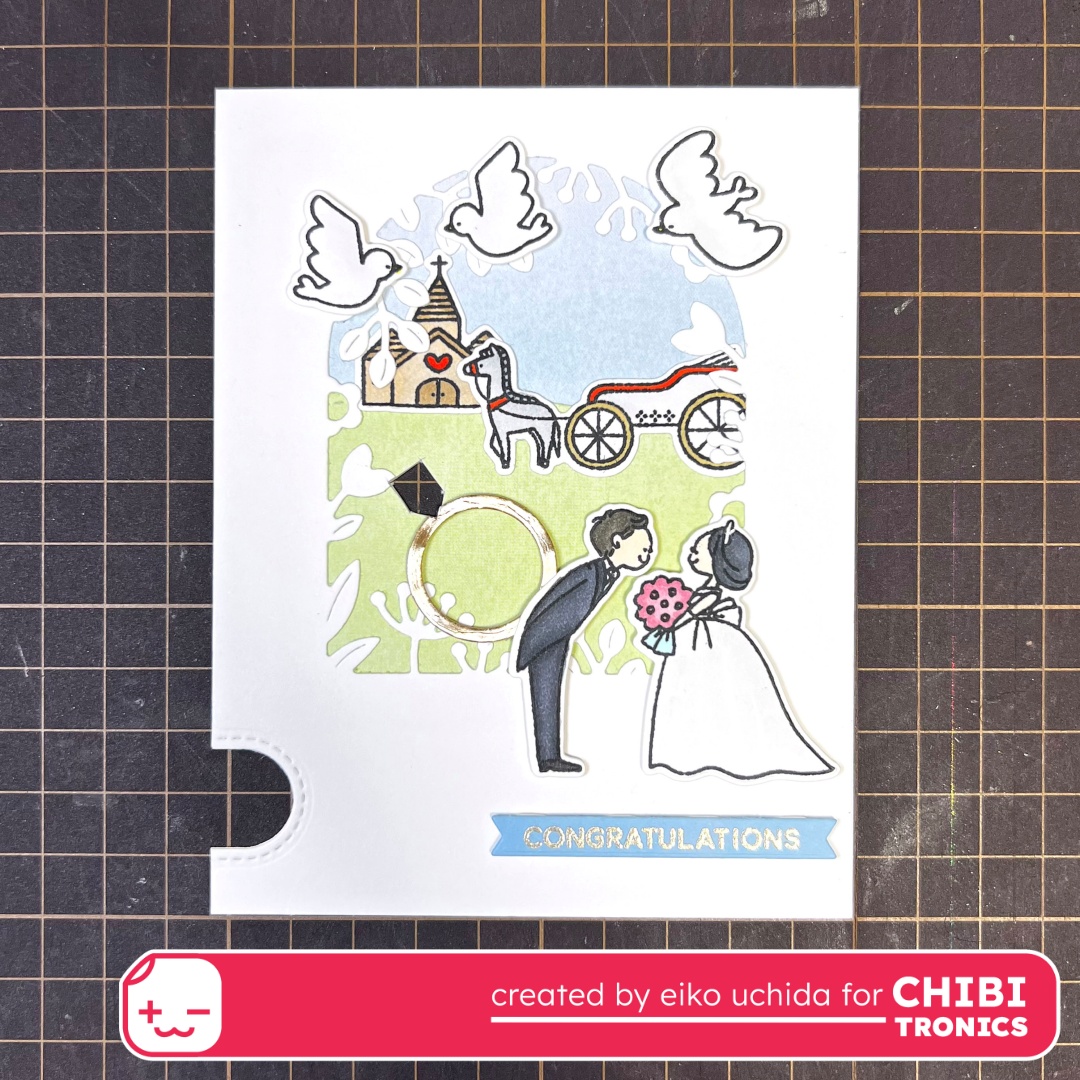 How to make light up wedding card with animating LED. | Chibitronics