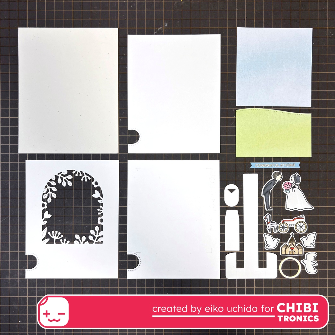 How to make light up wedding card with animating LED. | Chibitronics