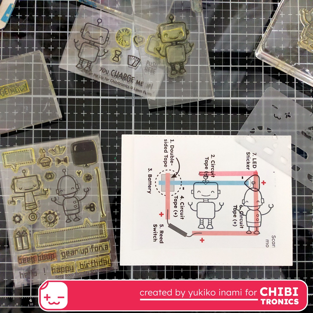 The Different Kinds of the Animating LEDs Used on the One Circuit | Chibitronics
