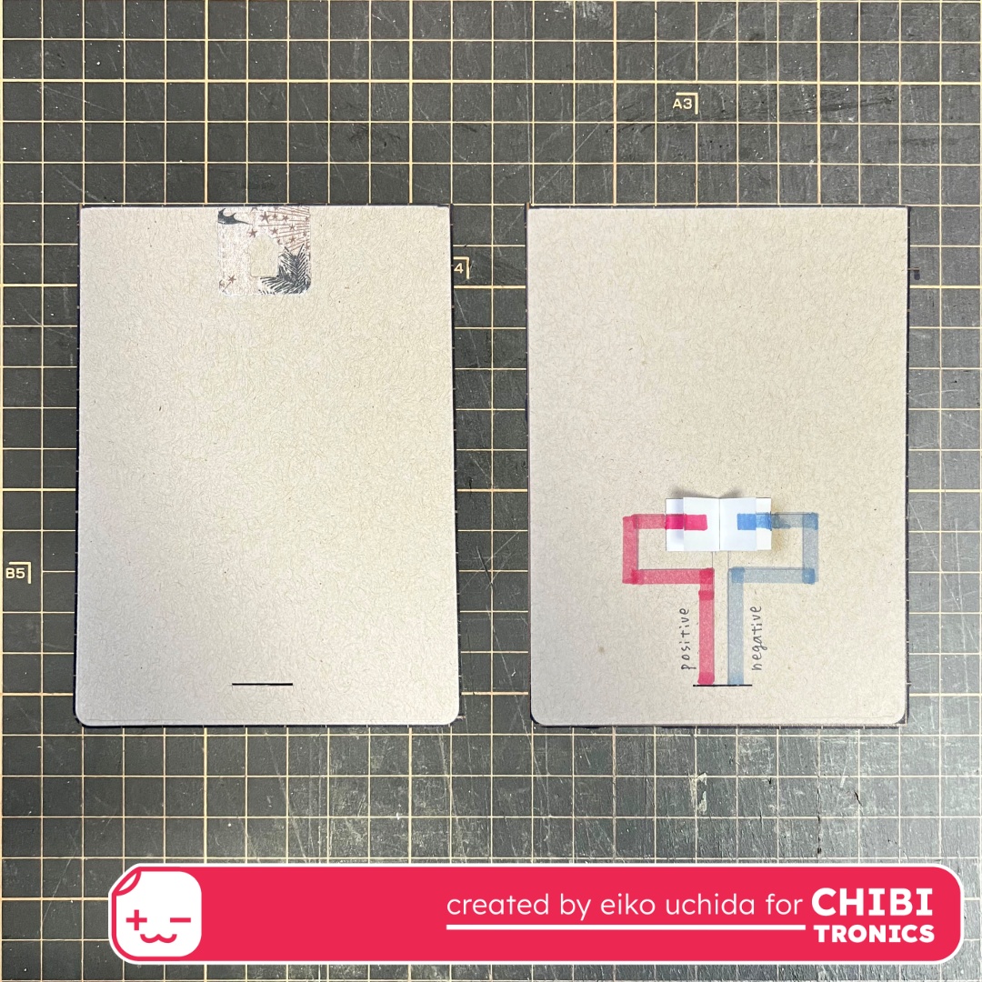 How to make light up Christmas candle card. | Chibitronics